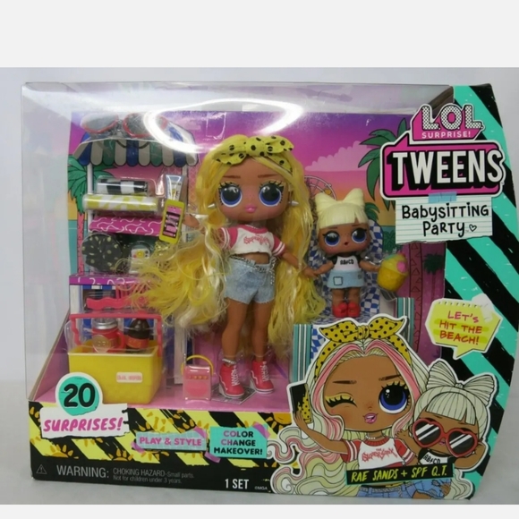 L.O.L. Surprise! | Toys | Lol Surprise Tweens Babysitting Beach Party ...